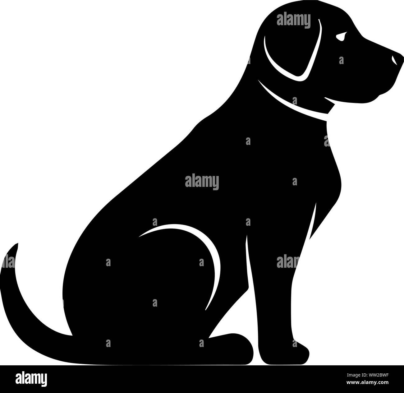 abstract dog background design Stock Photo - Alamy