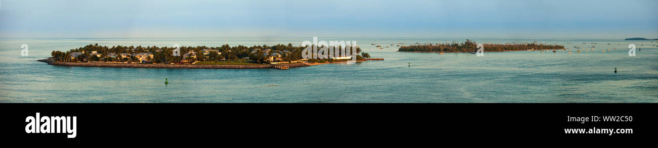 waterfront real estate on private island in key west, florida. 180 ...