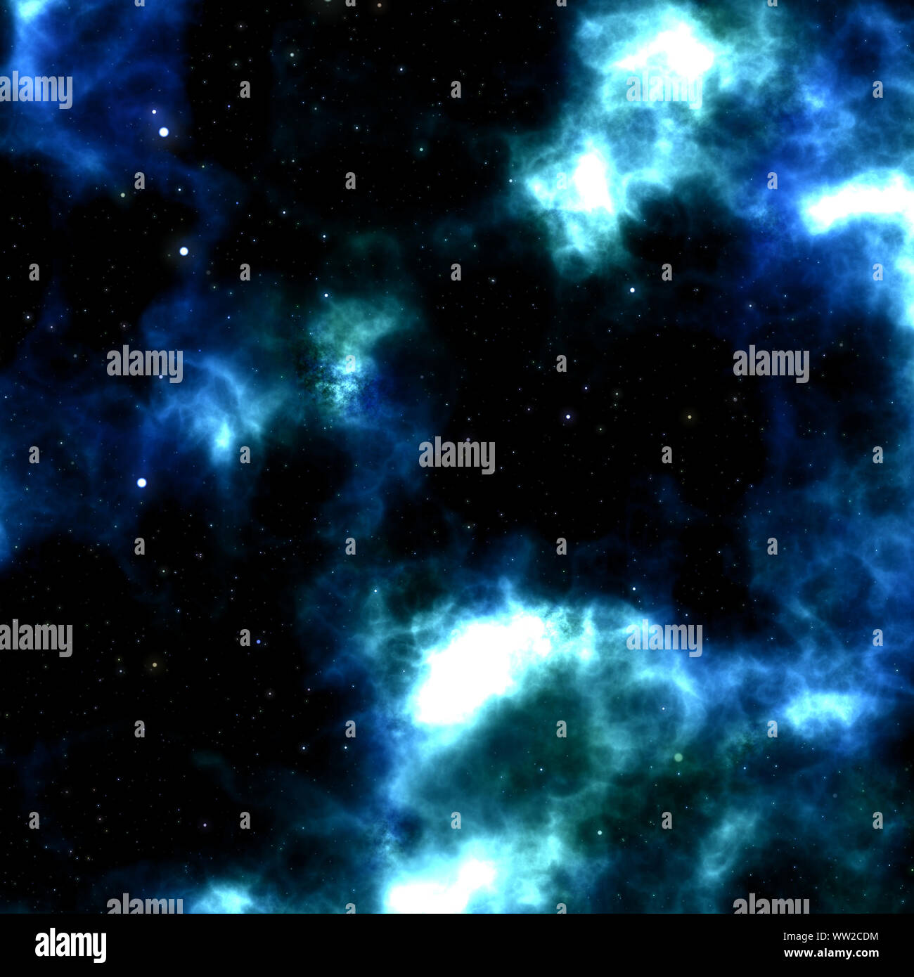 Dark space background with colorful nebula and stars Stock Photo - Alamy