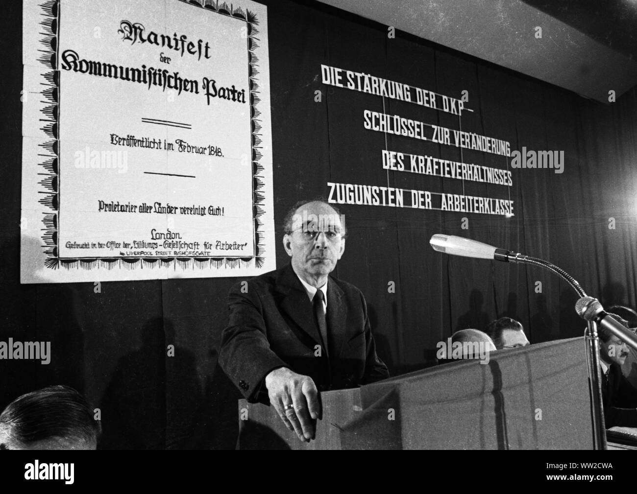 Communist manifesto Black and White Stock Photos & Images - Alamy