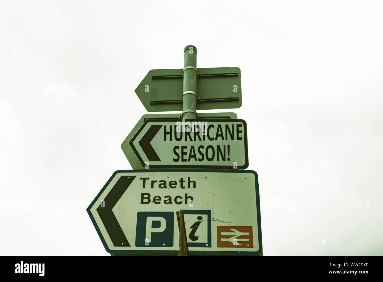 Writing note showing Hurricane Season. Business concept for time when ...