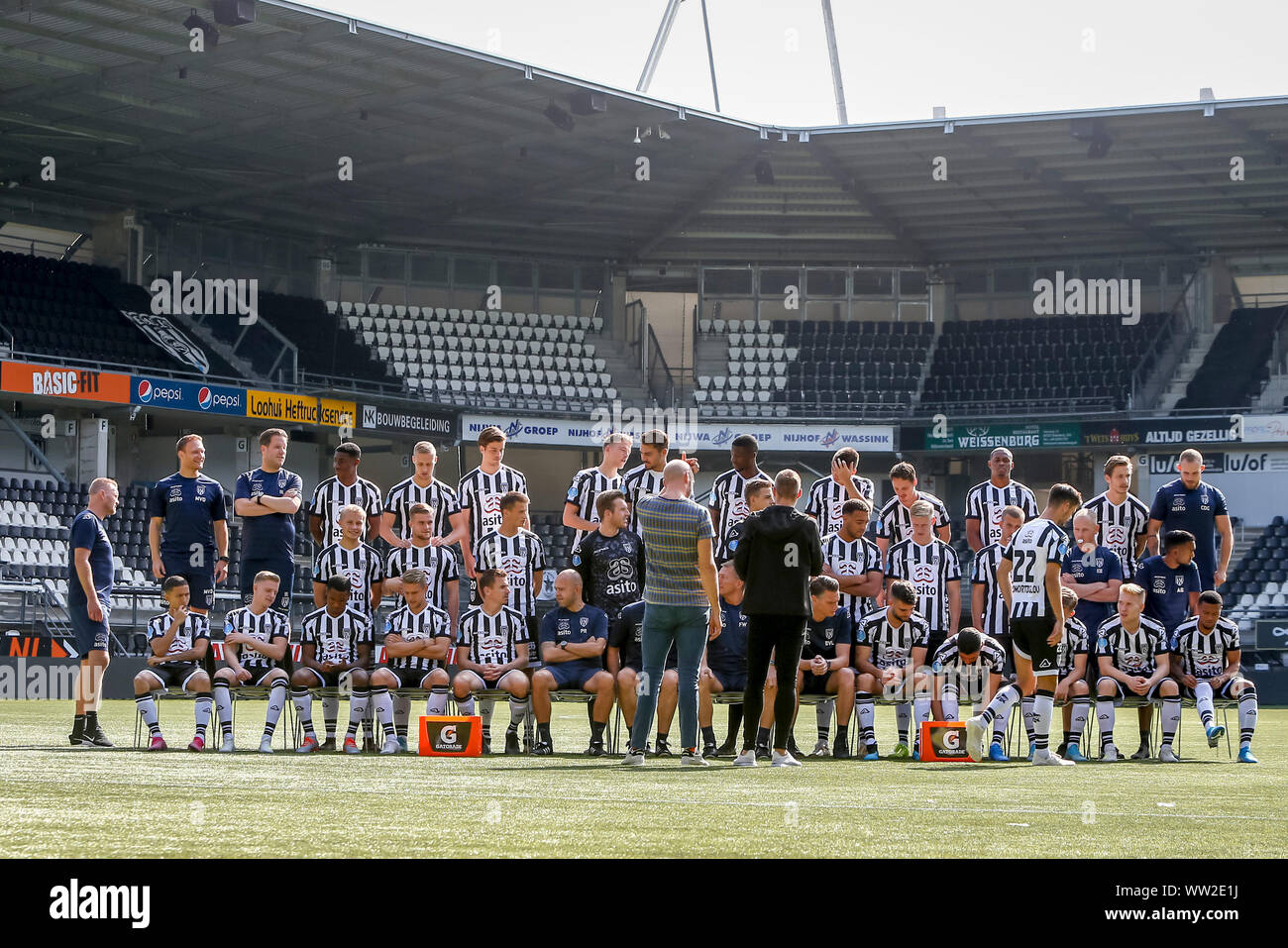 VENLO, 12-09-2019, Erve Asito stadion, Eredivisie, Photocall Heracles ...