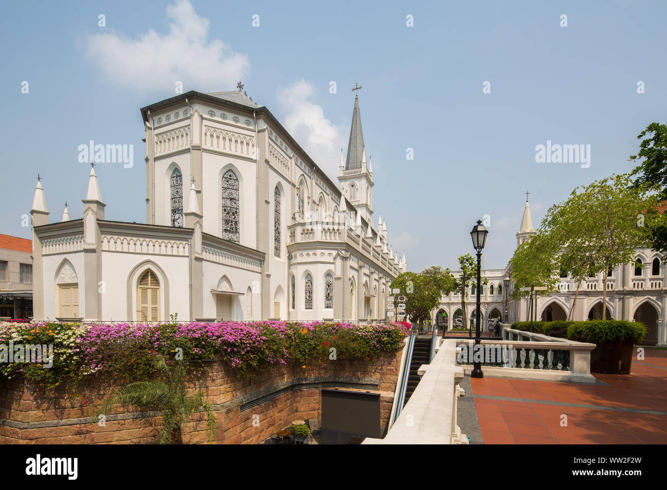 Architecture of the Chijmes Hall, design as a chapel and the ...