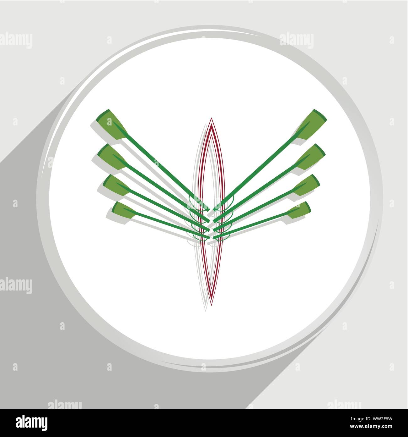 Vector logo for rowing club Stock Vector Image & Art - Alamy