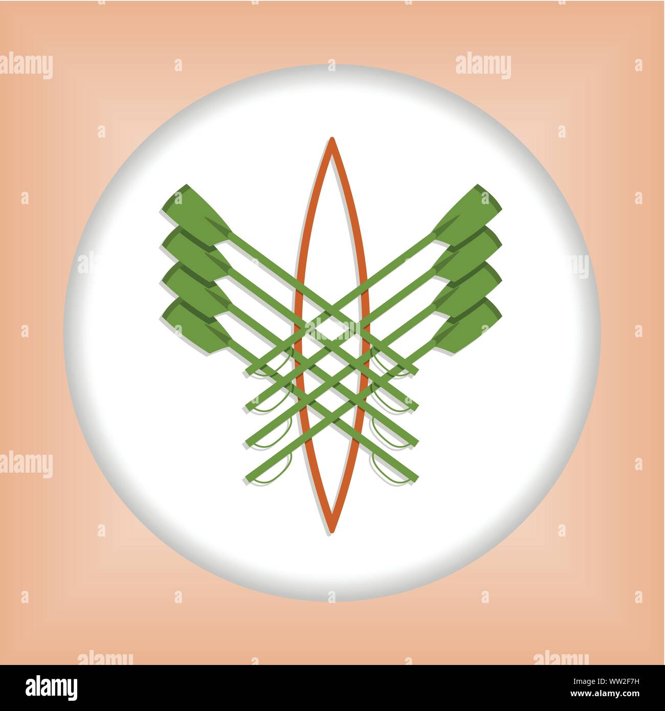 Vector logo for rowing club Stock Vector Image & Art - Alamy