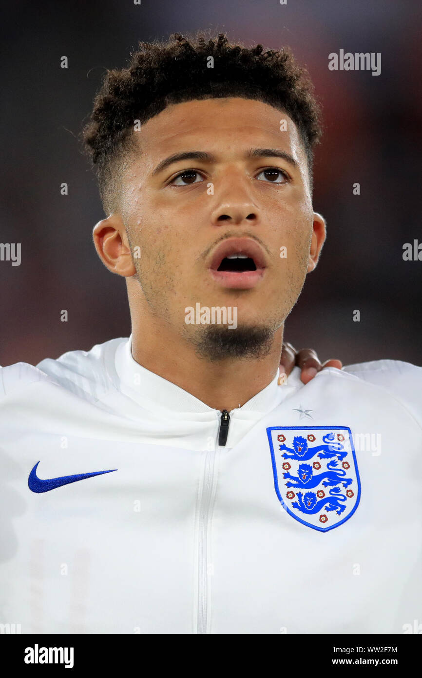 England's Jadon Sancho Stock Photo - Alamy
