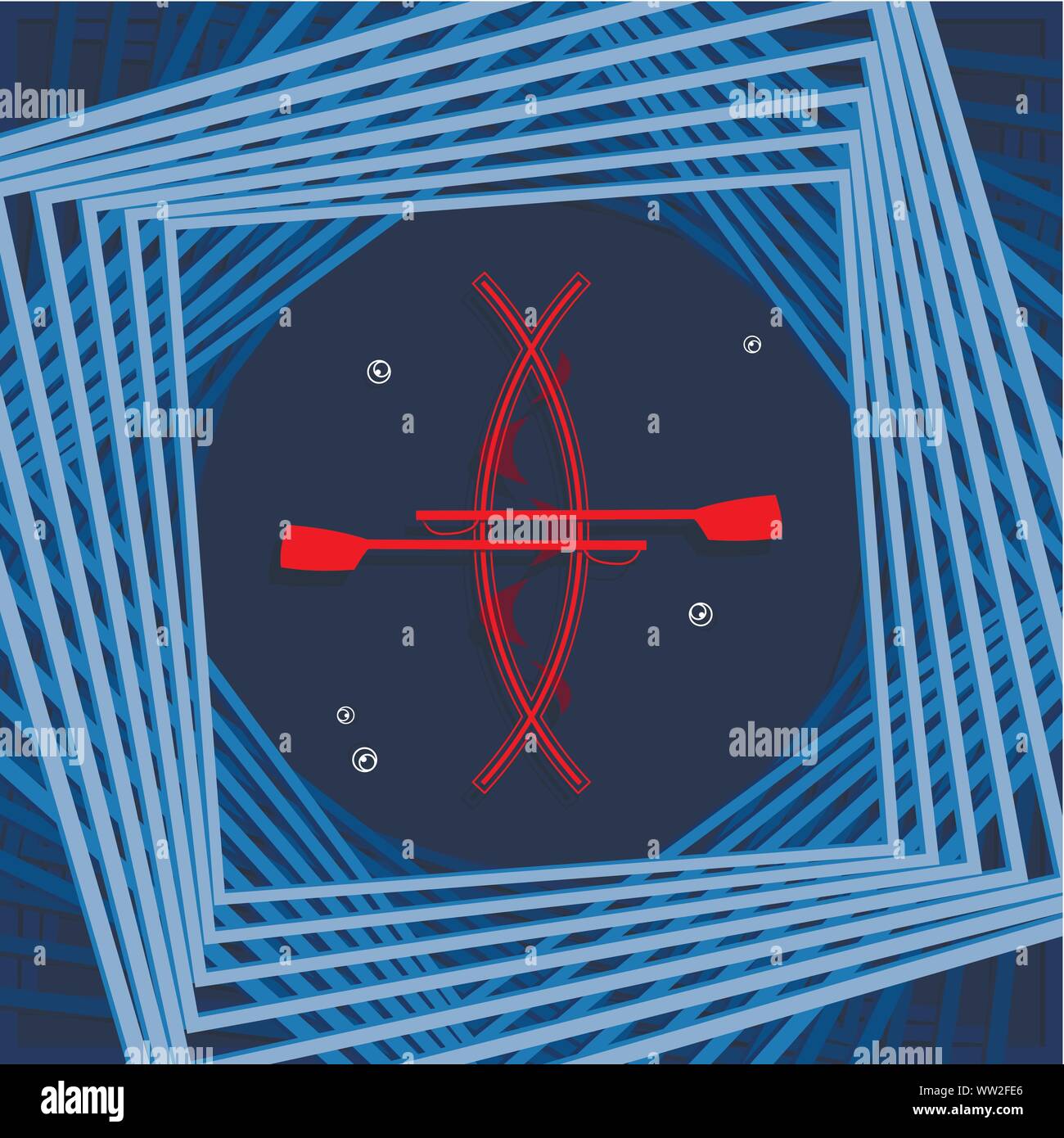 Vector logo for rowing club Stock Vector Image & Art - Alamy