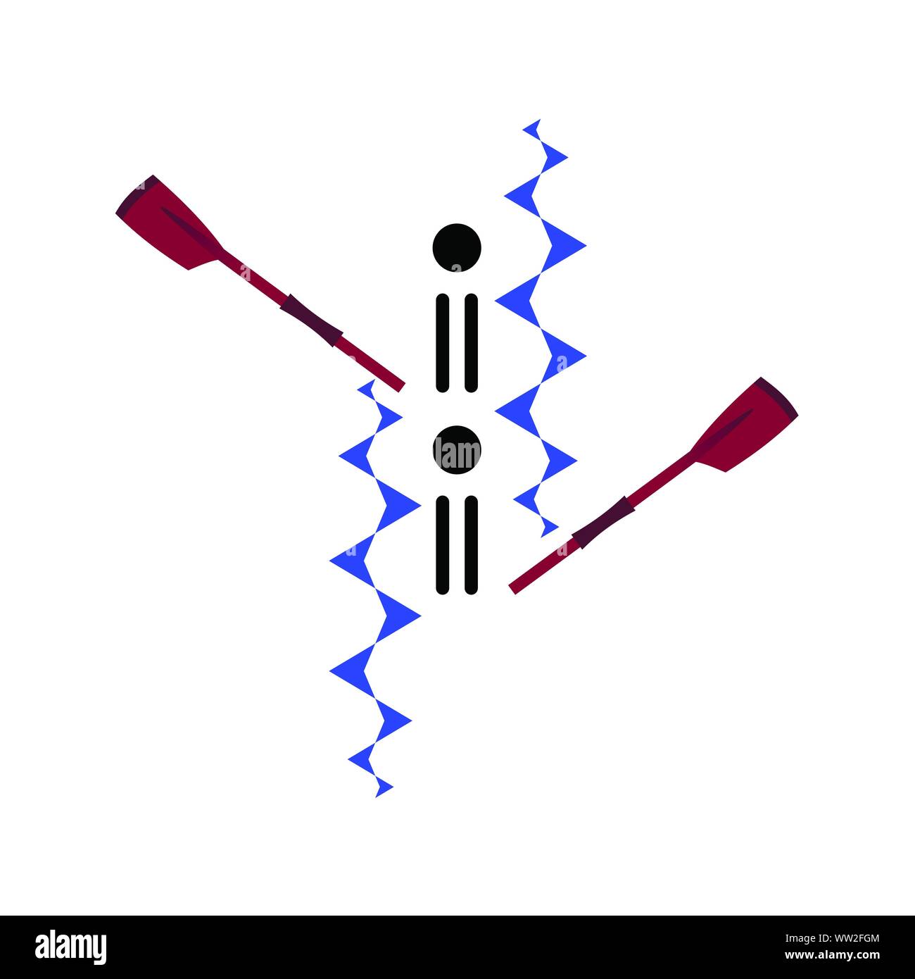 Vector logo for rowing club Stock Vector Image & Art - Alamy