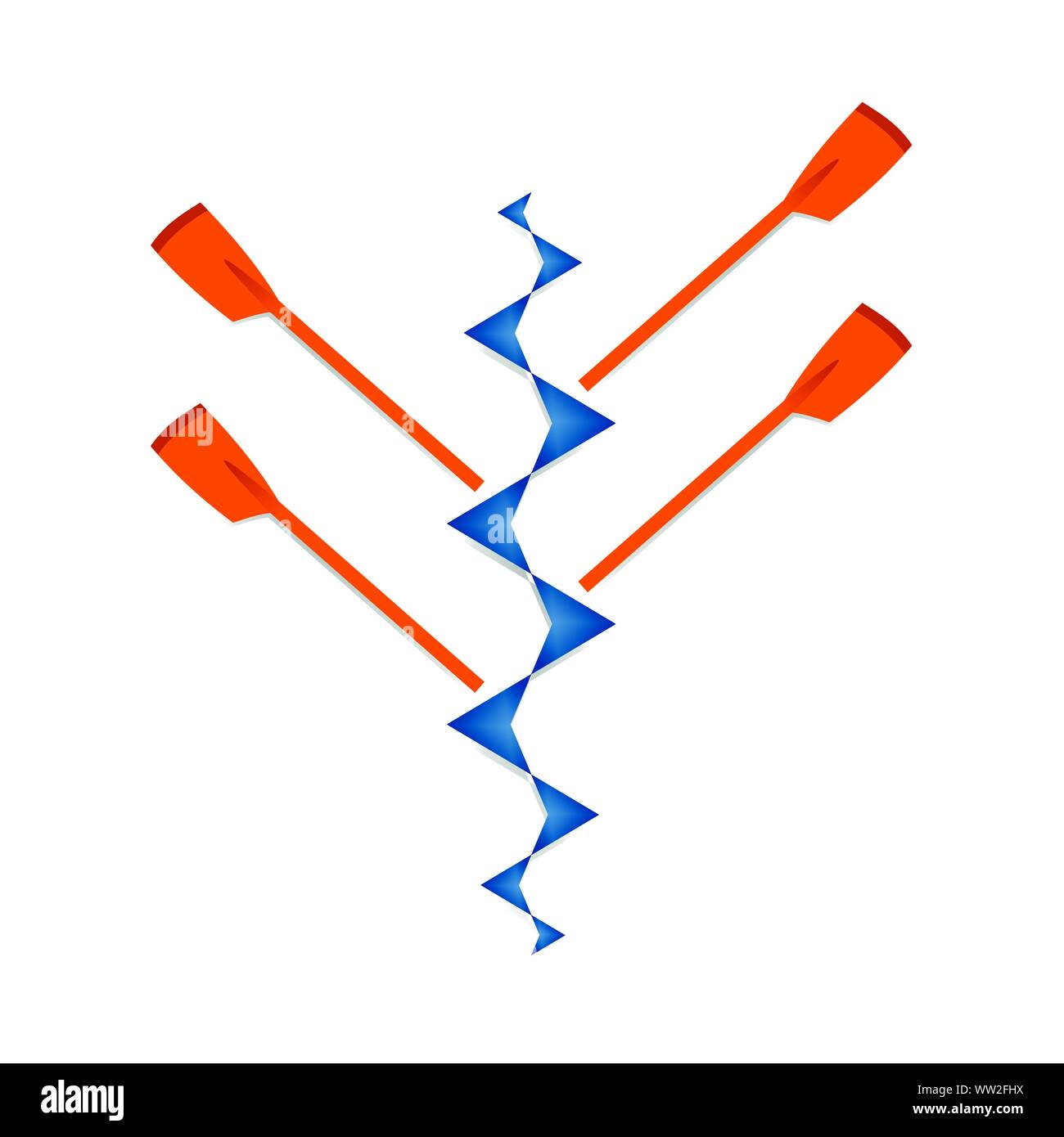 Vector logo for rowing club Stock Vector Image & Art - Alamy