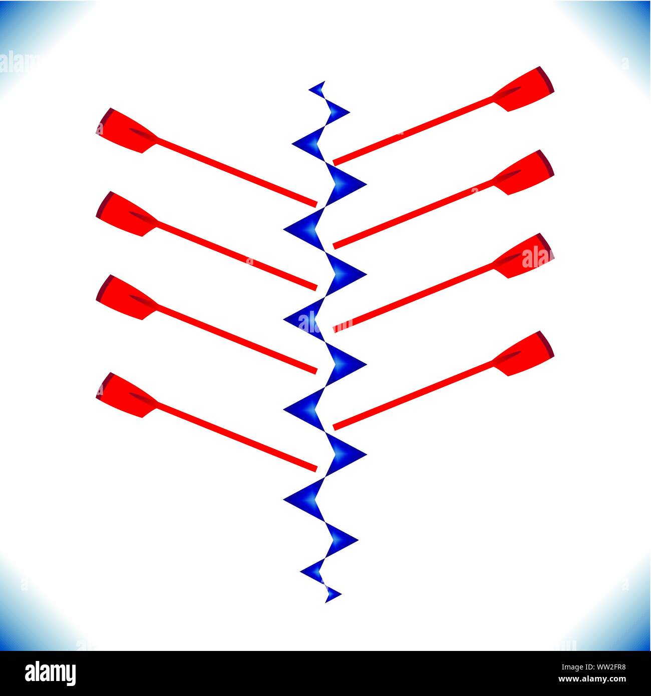 Vector logo for rowing club Stock Vector Image & Art - Alamy