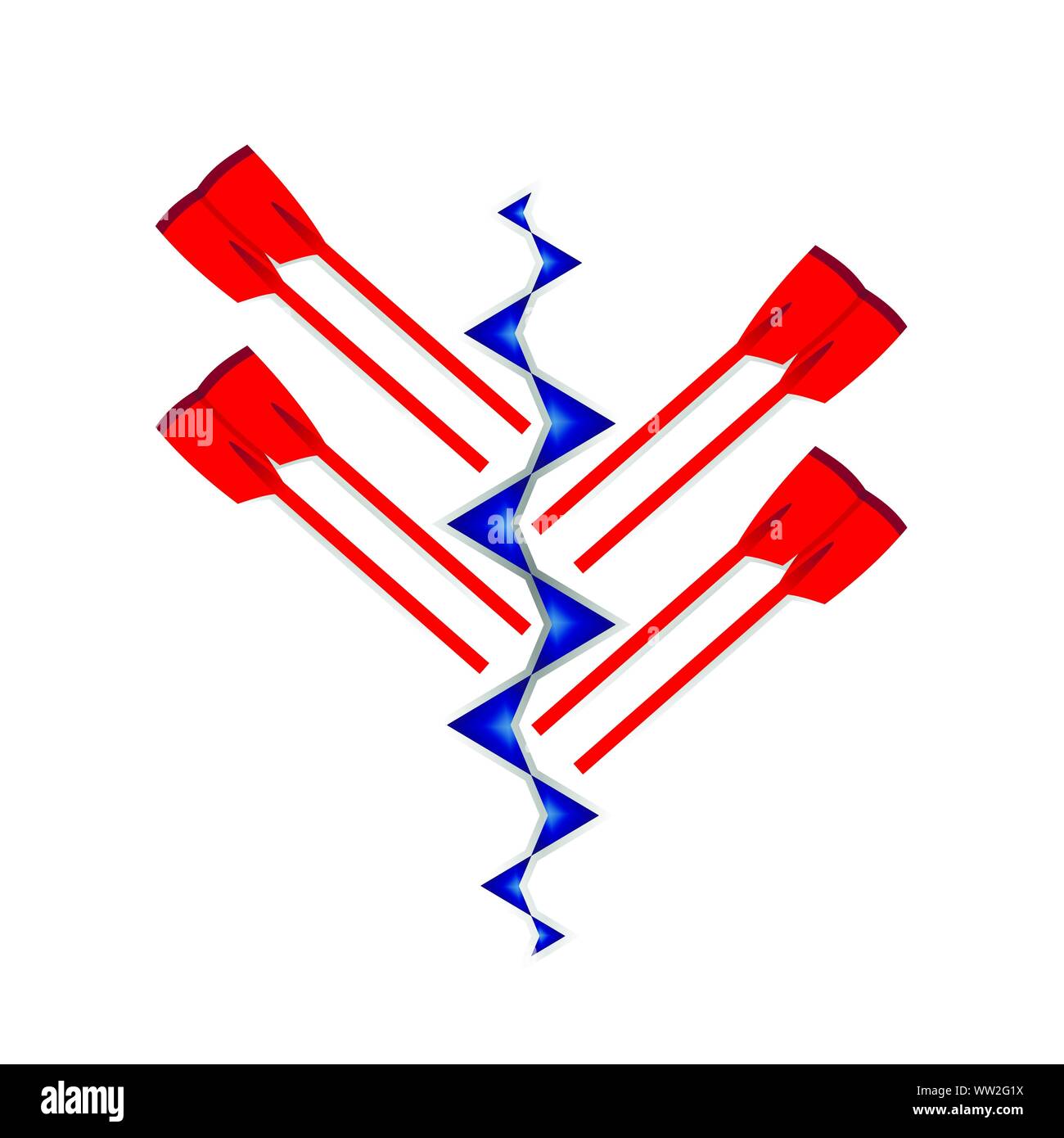 Vector logo for rowing club Stock Vector Image & Art - Alamy