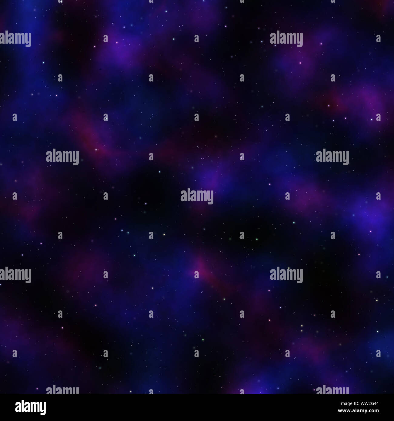 Deep space background with purple nebula and stars Stock Photo - Alamy