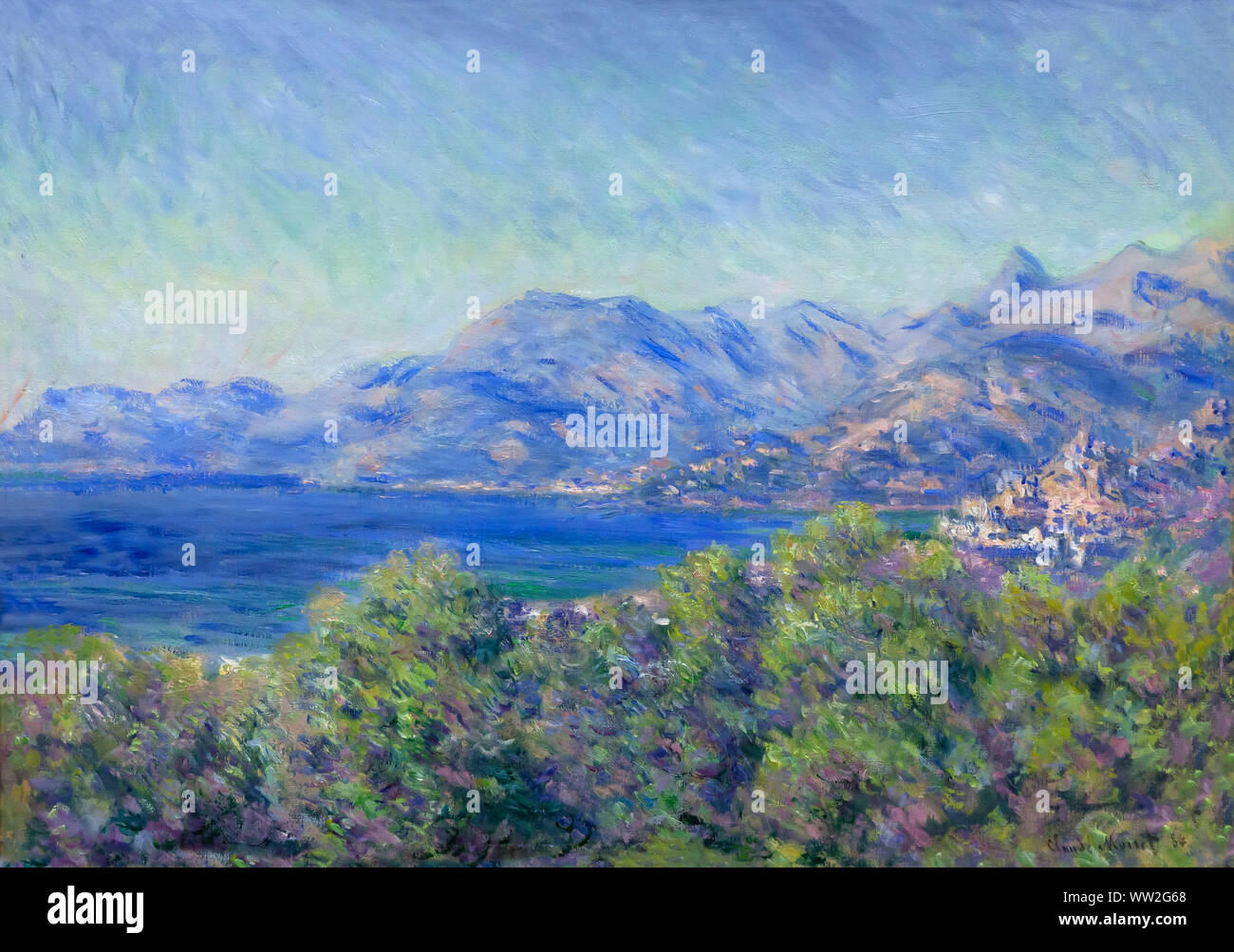 1884 by monet hi-res stock photography and images - Alamy