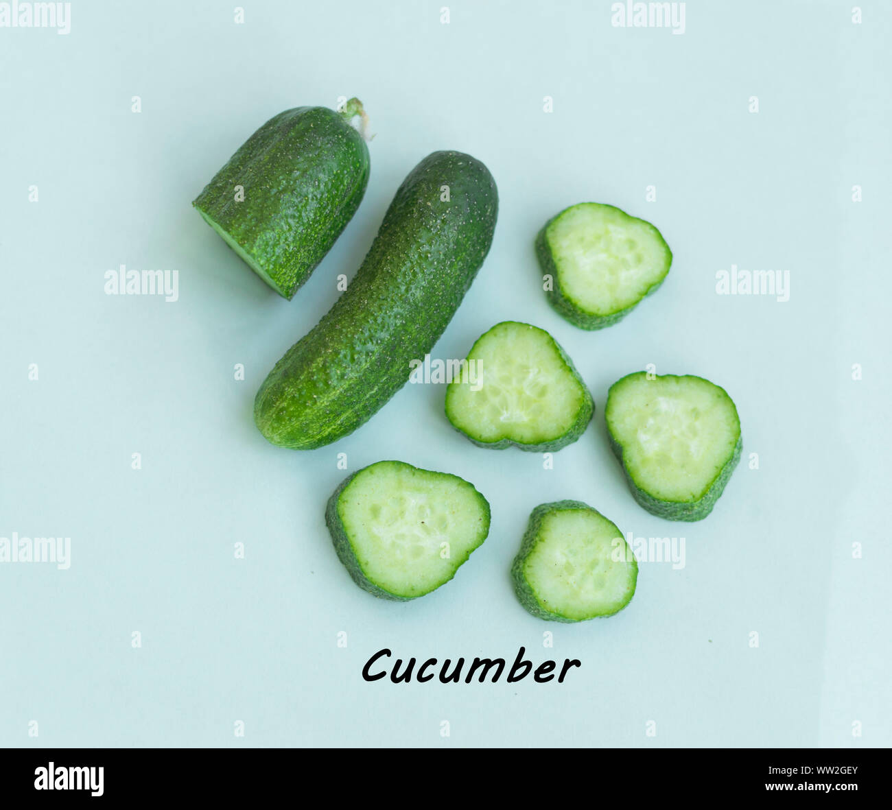 Blue cucumber hi-res stock photography and images - Alamy