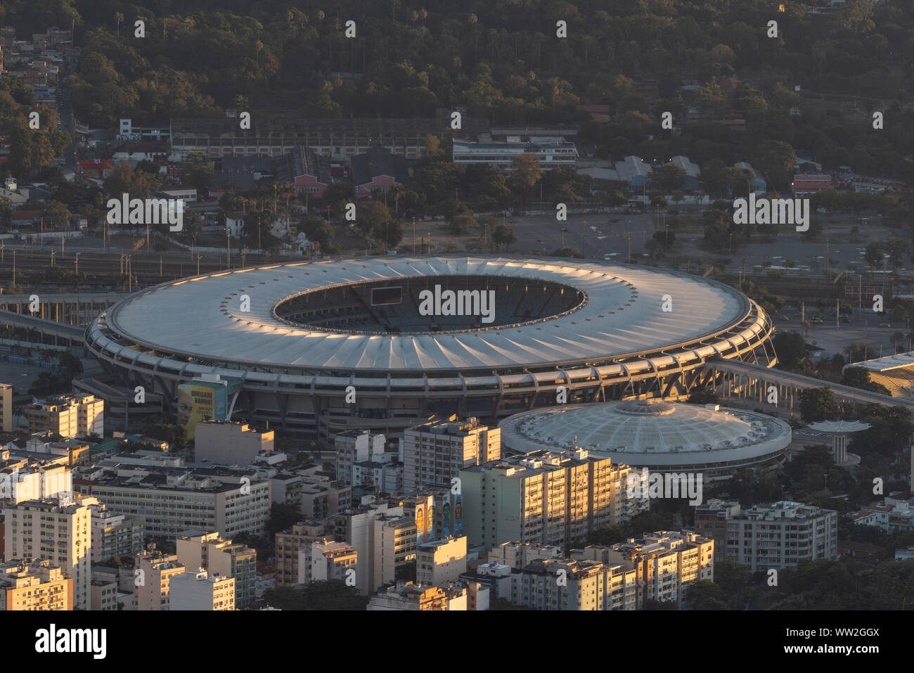Estadio Maracana At Night