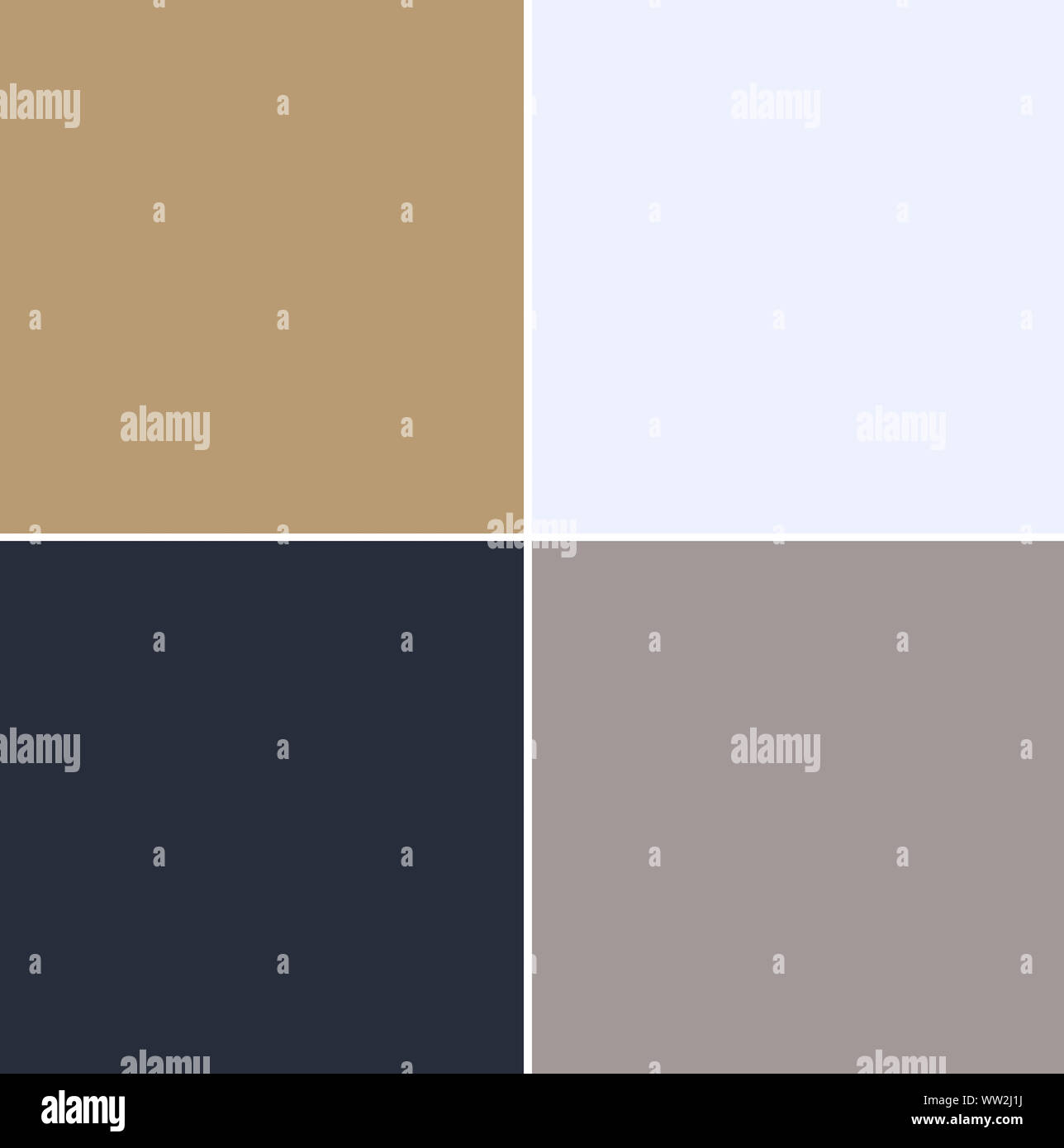 4 classic swatches from Color Trend Report for Spring - Summer 2020 in ...