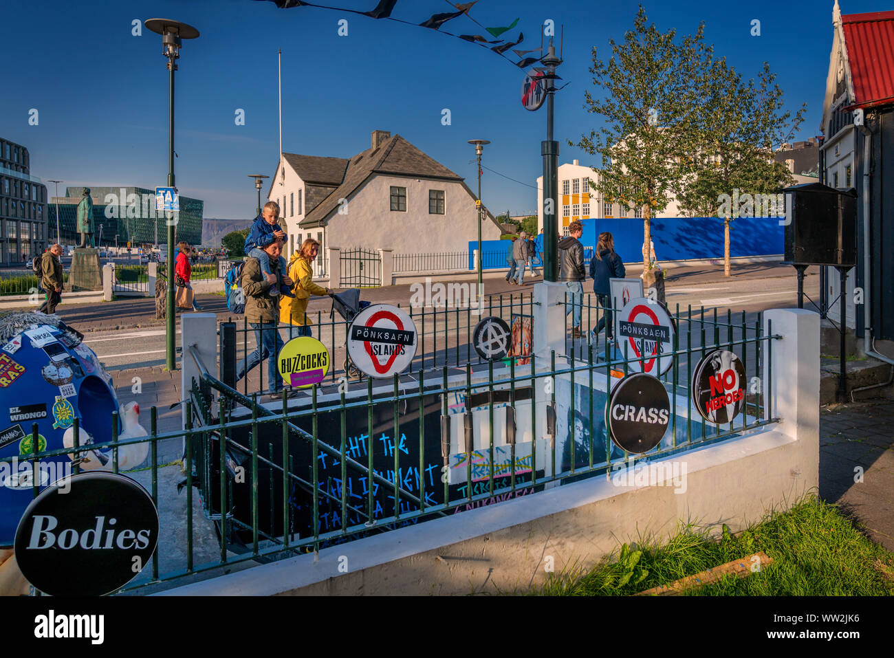 Street Scenes, downtown Reykjavik, Iceland Stock Photo - Alamy