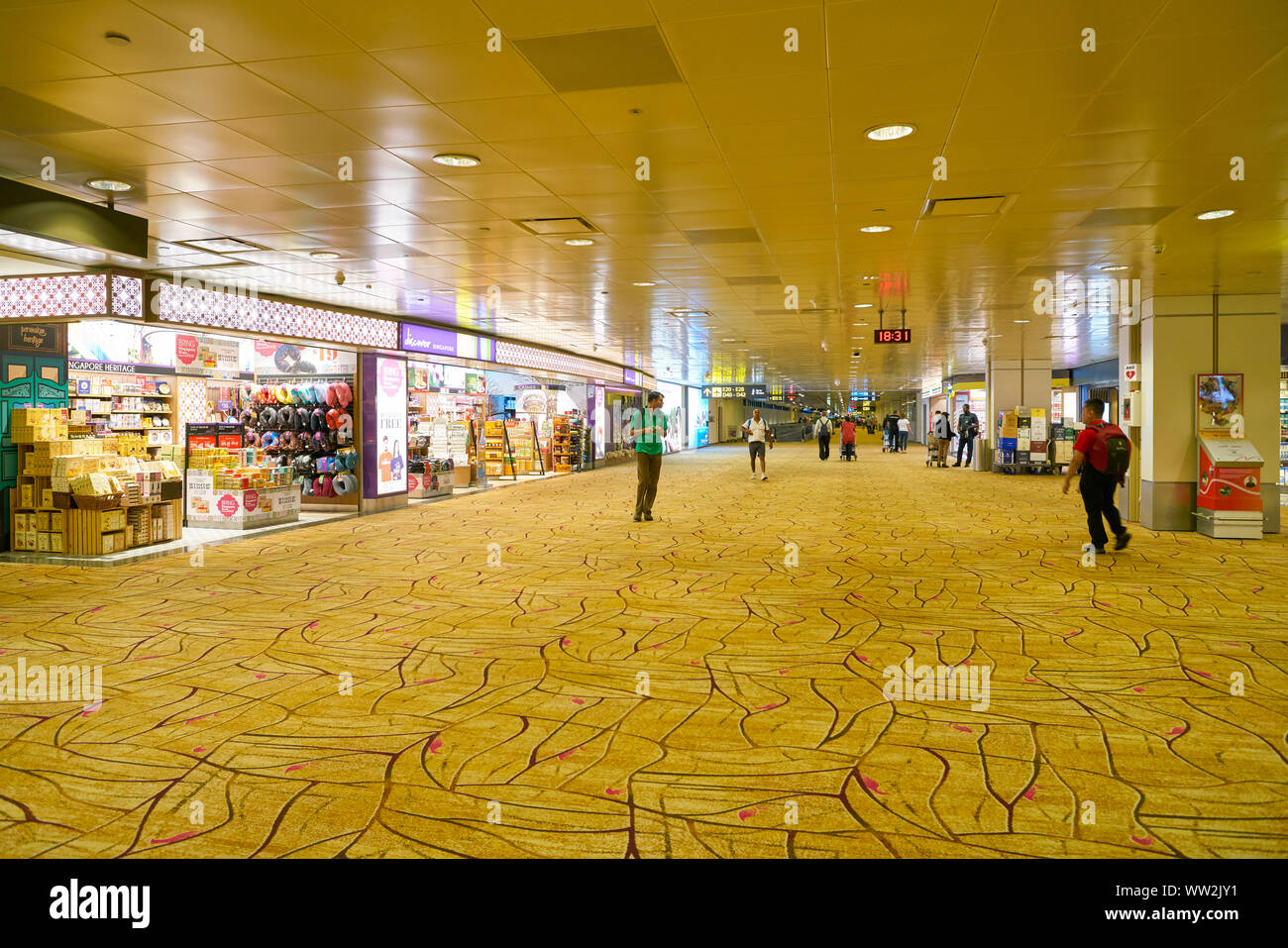 Interior shot singapore changi hi-res stock photography and images - Alamy