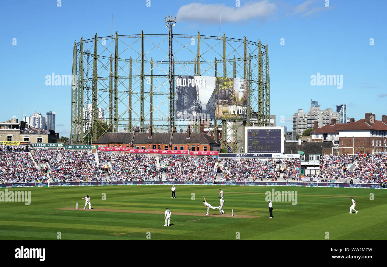 General view of the Oval during day one of the fifth test match at The ...
