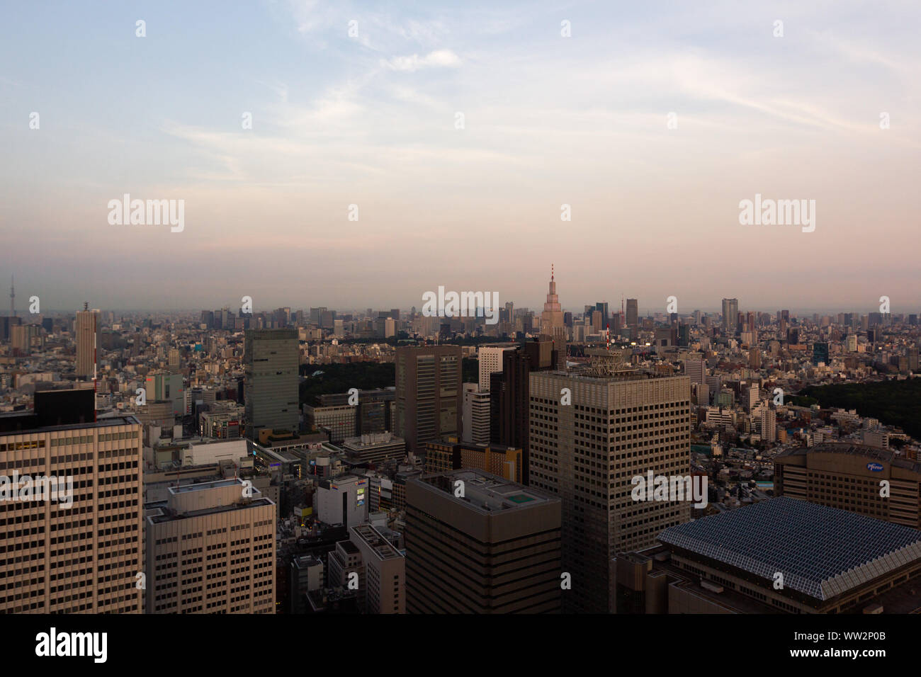 Elevated sunset view hi-res stock photography and images - Alamy