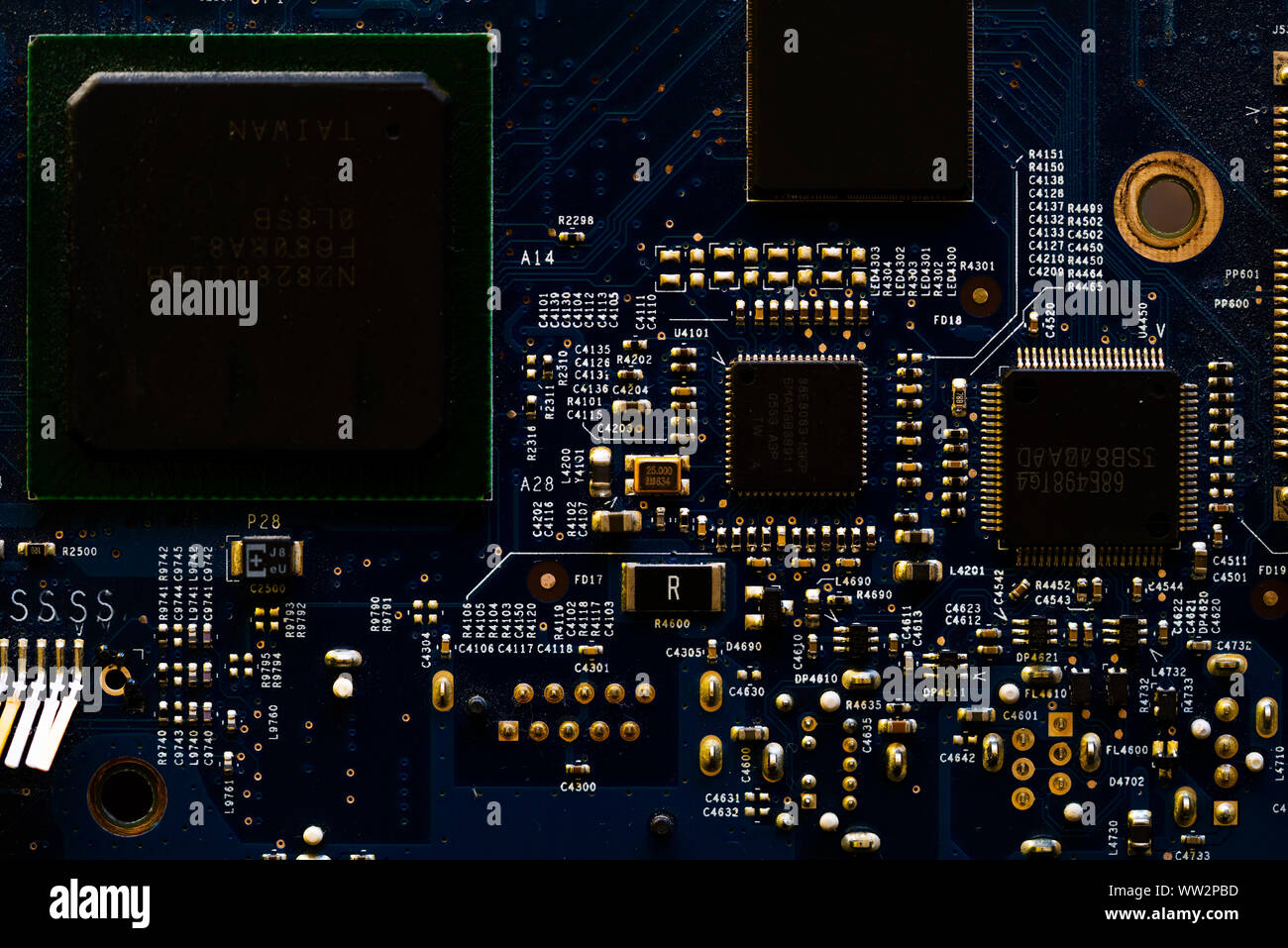 Close up computer motherboard hi-res stock photography and images - Alamy