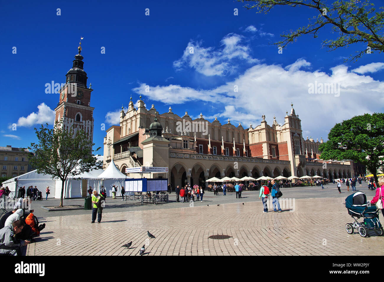 Krakow is the ancient capital of Poland Stock Photo - Alamy