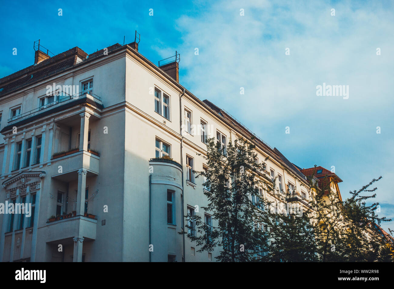Typical apartment building in central Berlin Stock Photo - Alamy