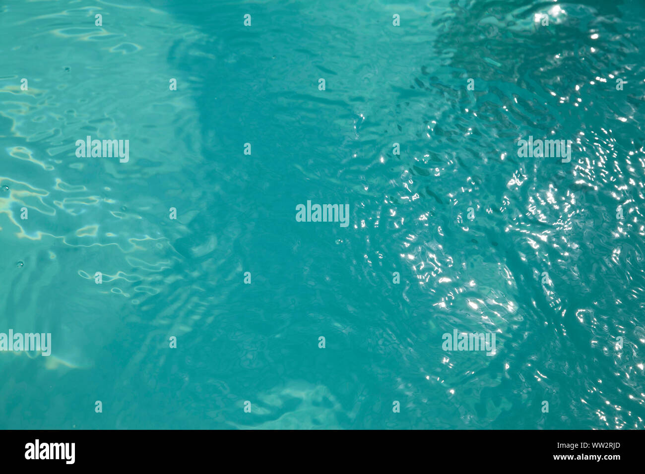 Rippling surface of an empty swimming pool Stock Photo - Alamy