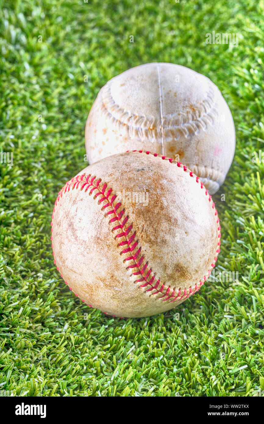 Old Baseballs High Resolution Stock Photography and Images - Alamy