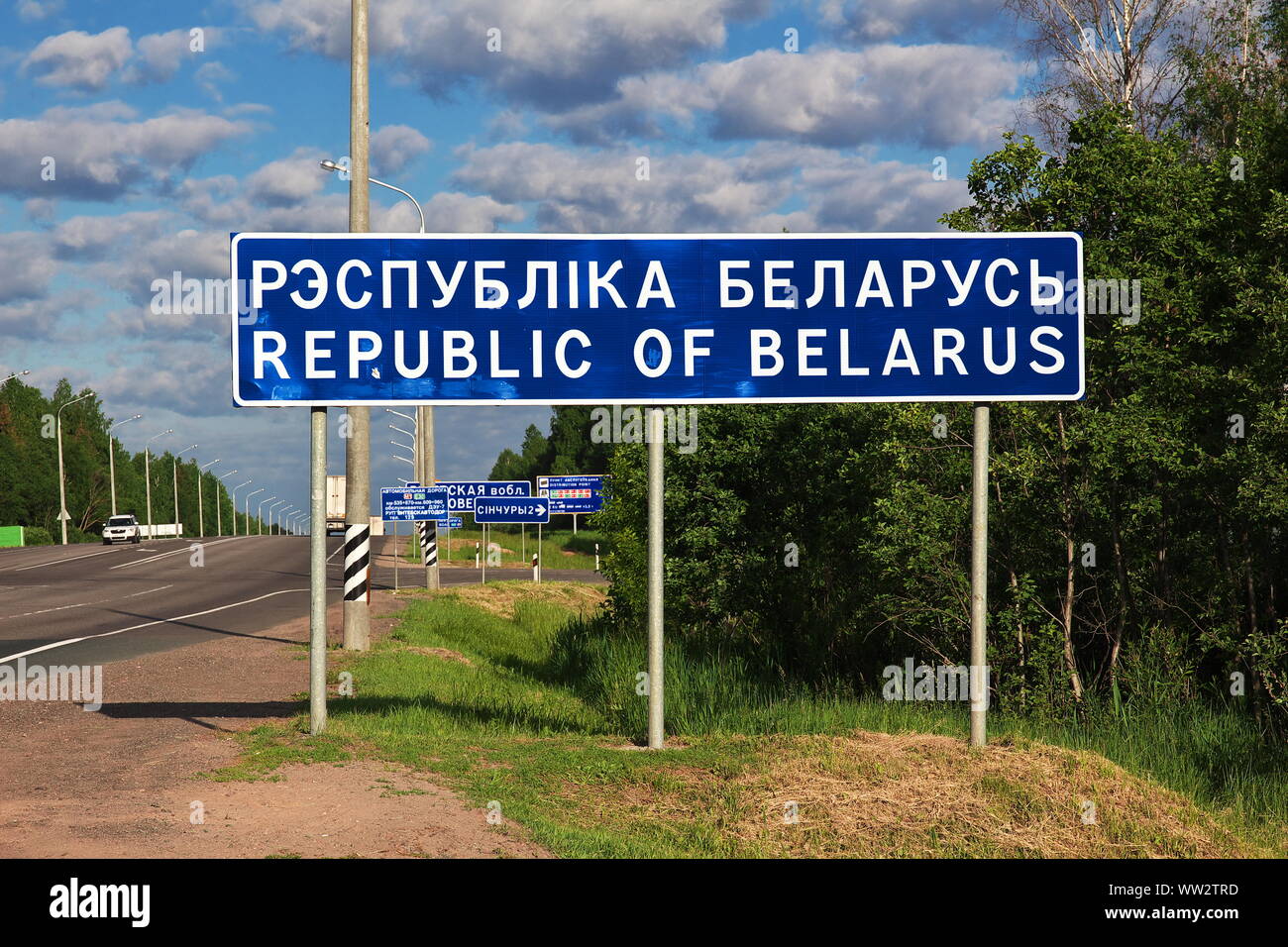 Russia Belarus Border High Resolution Stock Photography and Images - Alamy