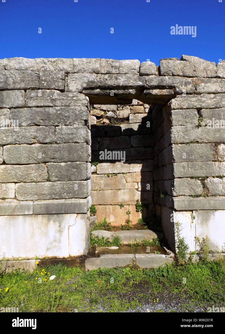 ancient, town, archeological, place, Messini, Messinia, Greece Stock ...