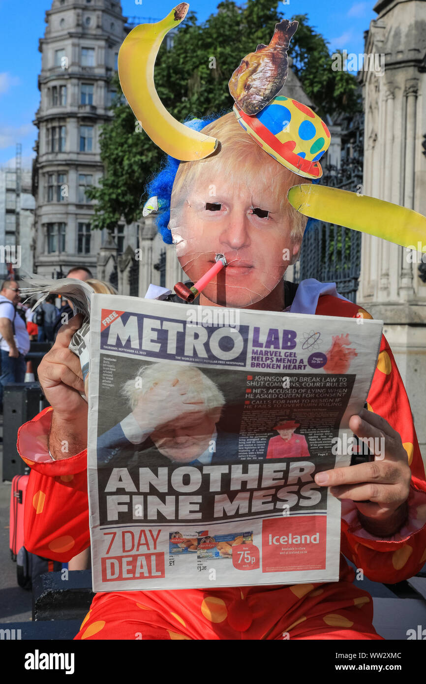 Boris johnson front page hi-res stock photography and images - Alamy