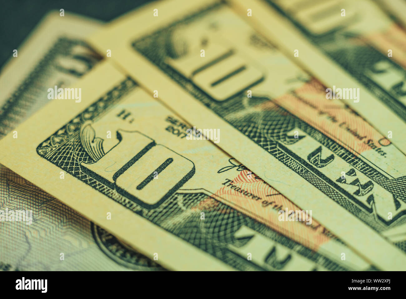 Dollars Close up Concept. American Dollars Cash Money background. Macro ...