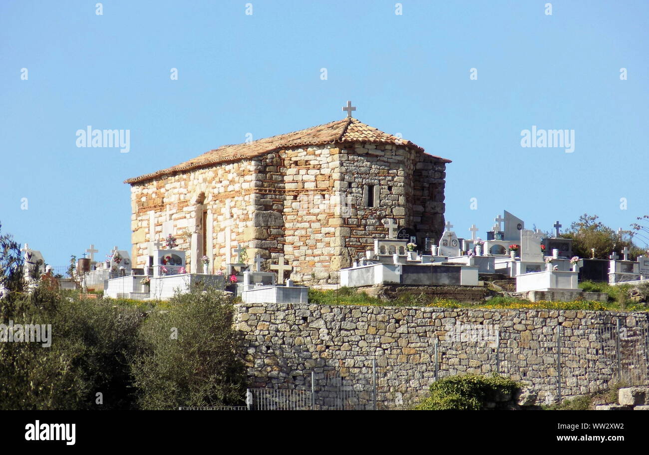 ancient, town, archeological, place, Messini, Messinia, Greece Stock ...
