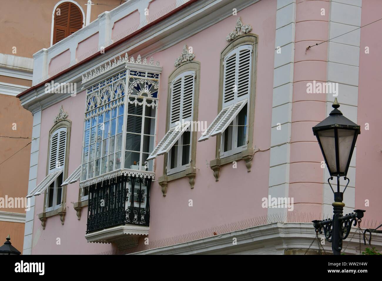 downtown, Gibraltar, British Overseas Territories, Europe Stock Photo ...
