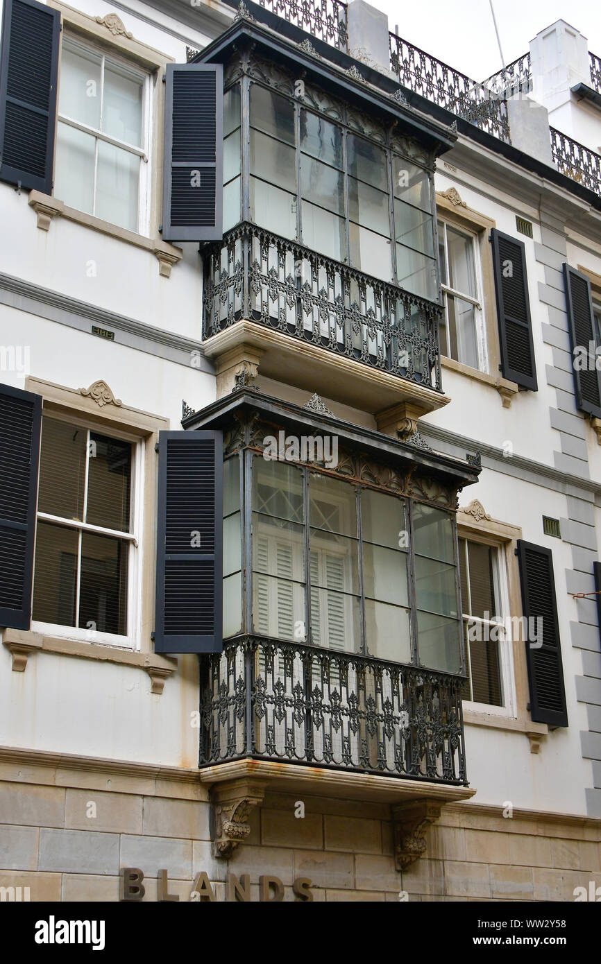 downtown, Gibraltar, British Overseas Territories, Europe Stock Photo ...