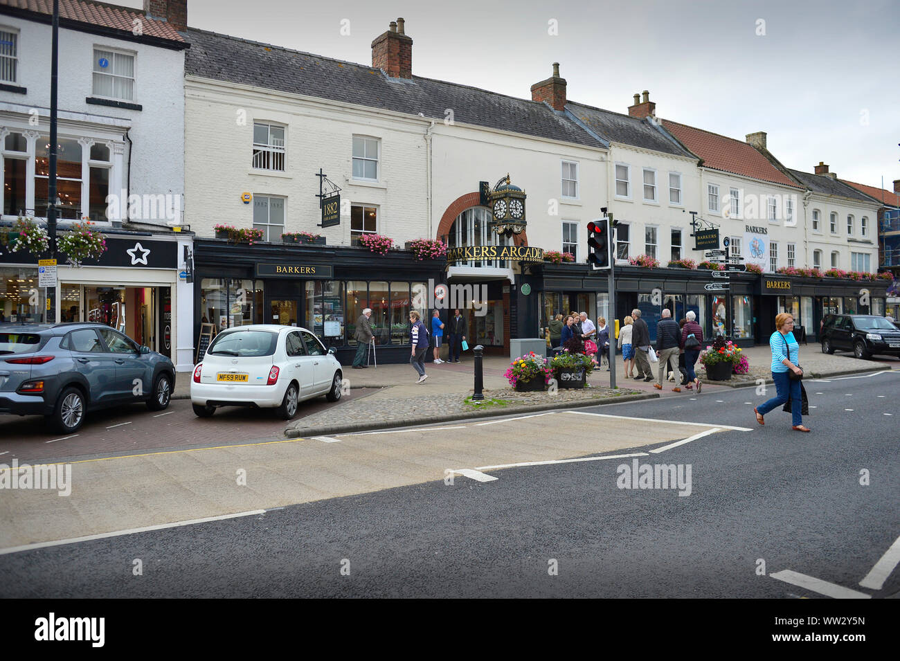 Barkers Northallerton North Yorkshire England UK Stock Photo - Alamy