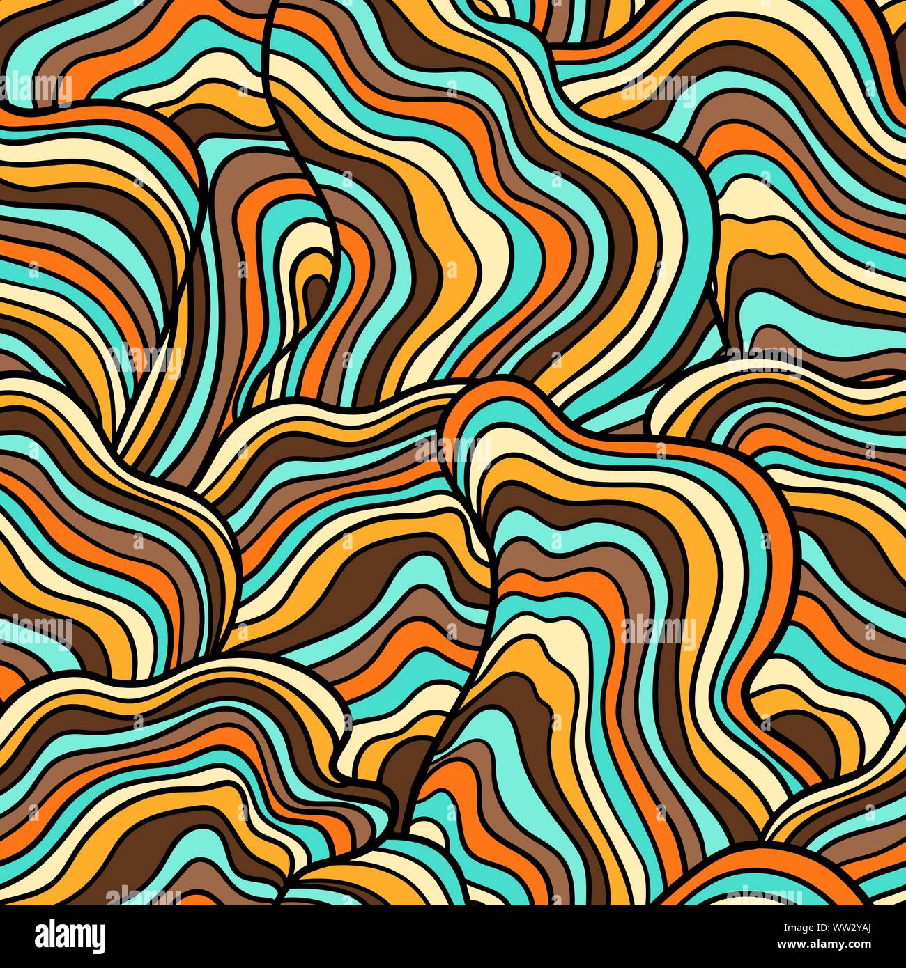 Abstract seamless stripes pattern Stock Vector Image & Art - Alamy