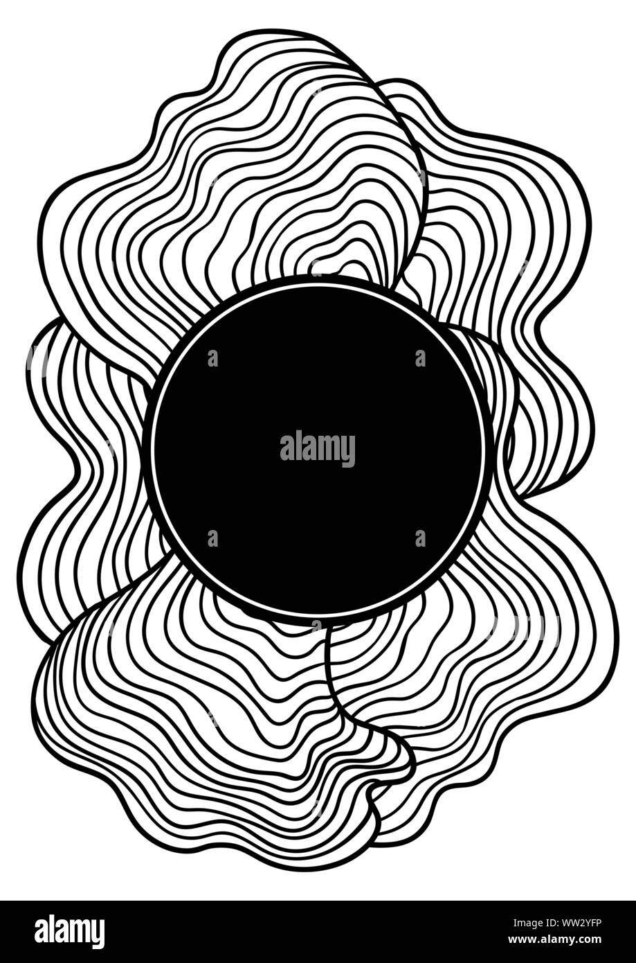 Stripes figure Stock Vector Images - Alamy