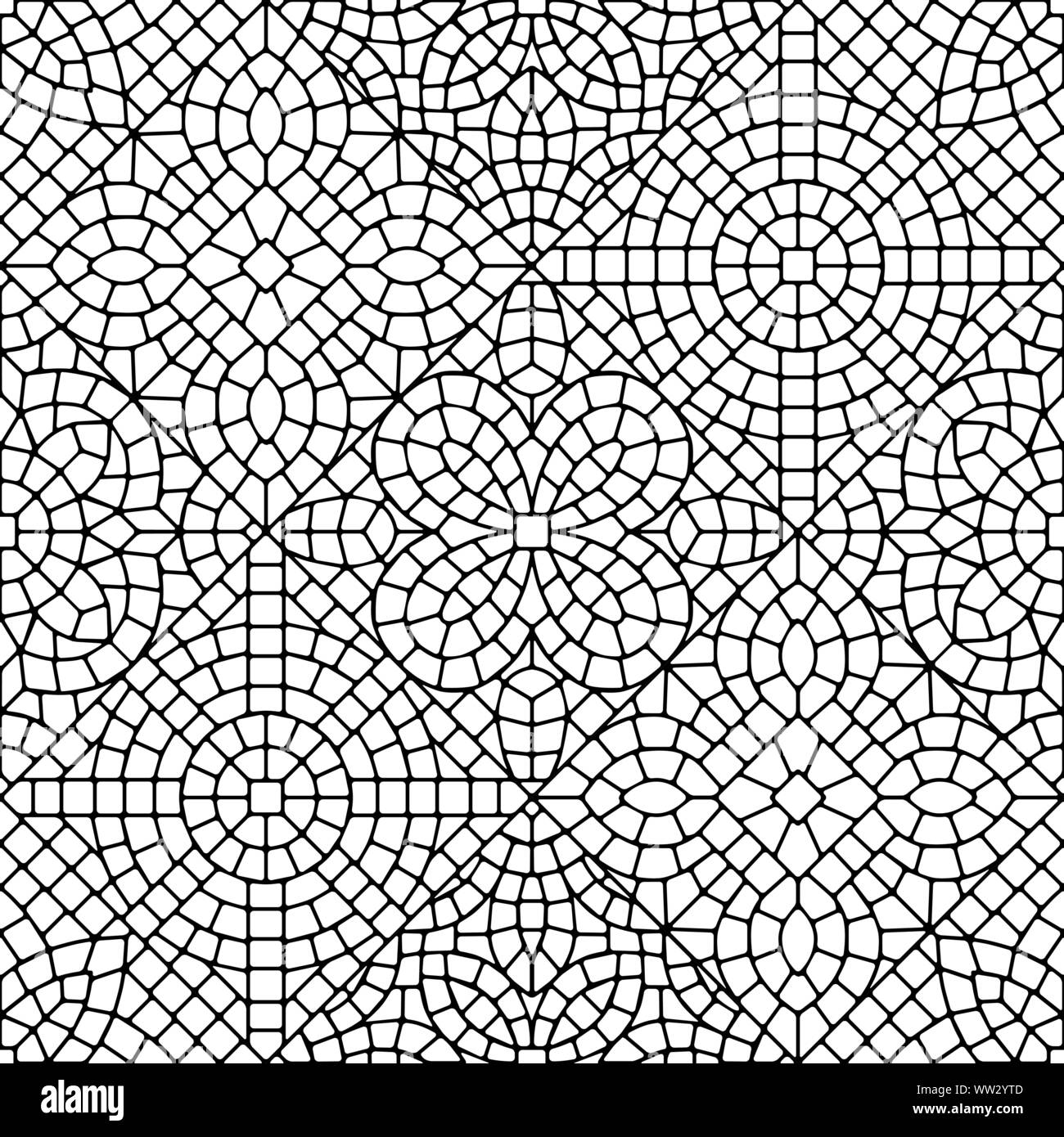 Ancient mosaic ceramic tile pattern Stock Vector Image & Art - Alamy