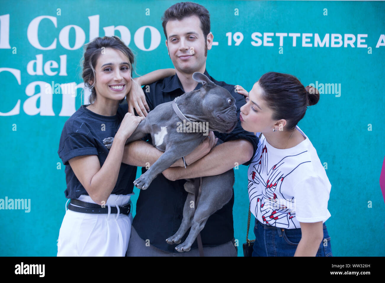 Roma, Italy. 12th Sep, 2019. Silvia D'Amico, Fulvio Risuleo, Daphne ...