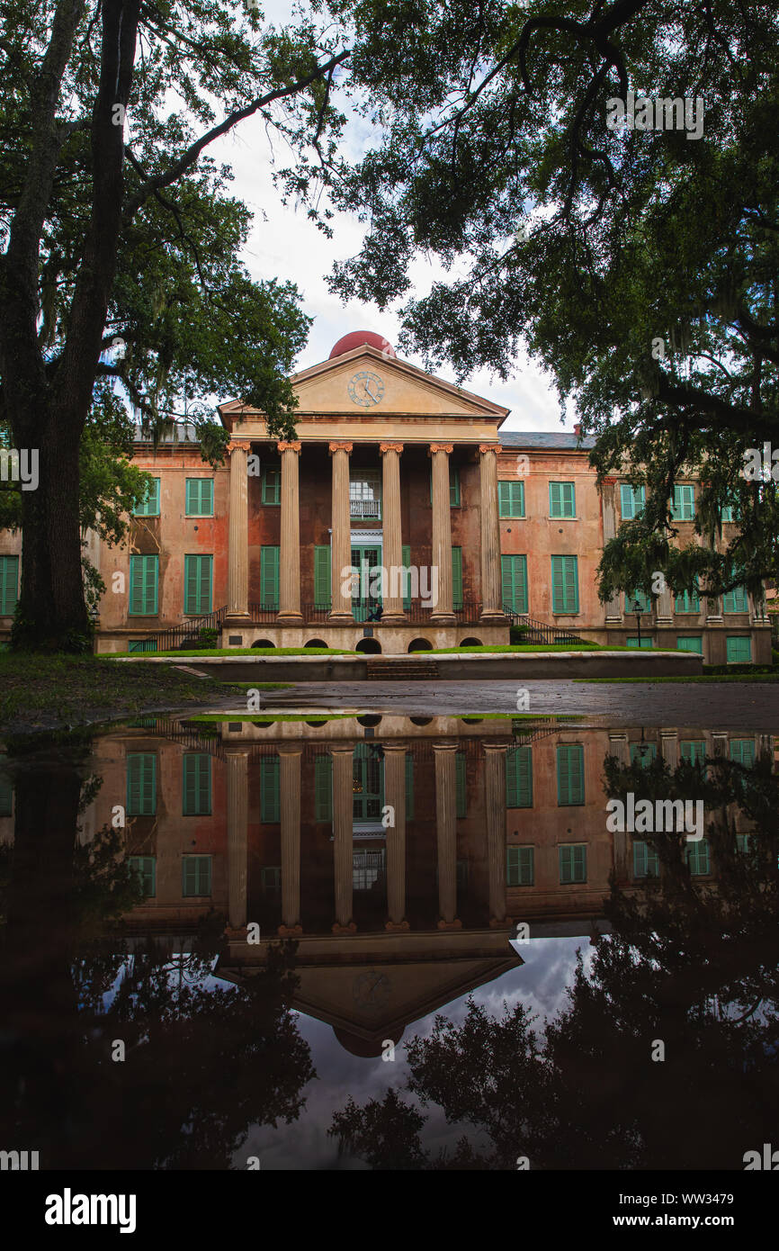 College Of Charleston Campus Aerial View