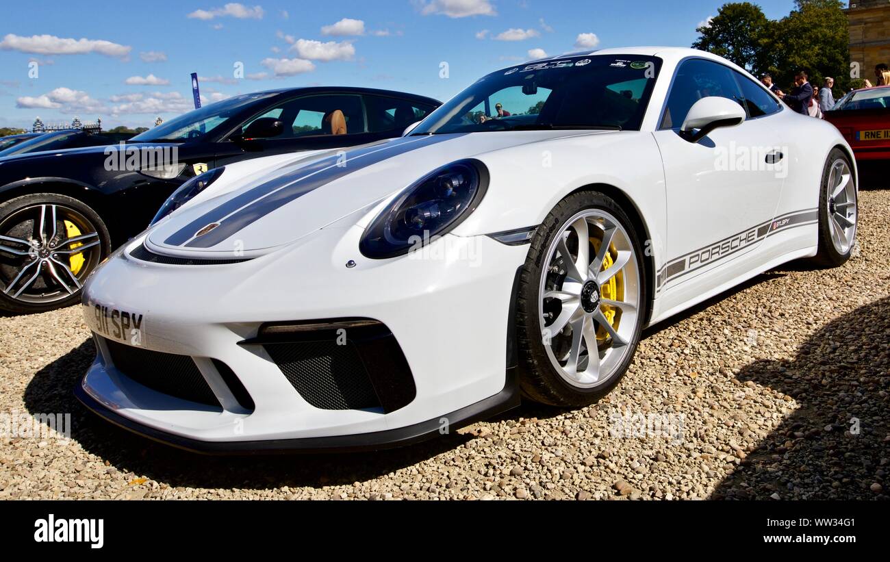 Porsche 911 GT3 on show at the Concours D’Elegance at Blenheim Palace ...