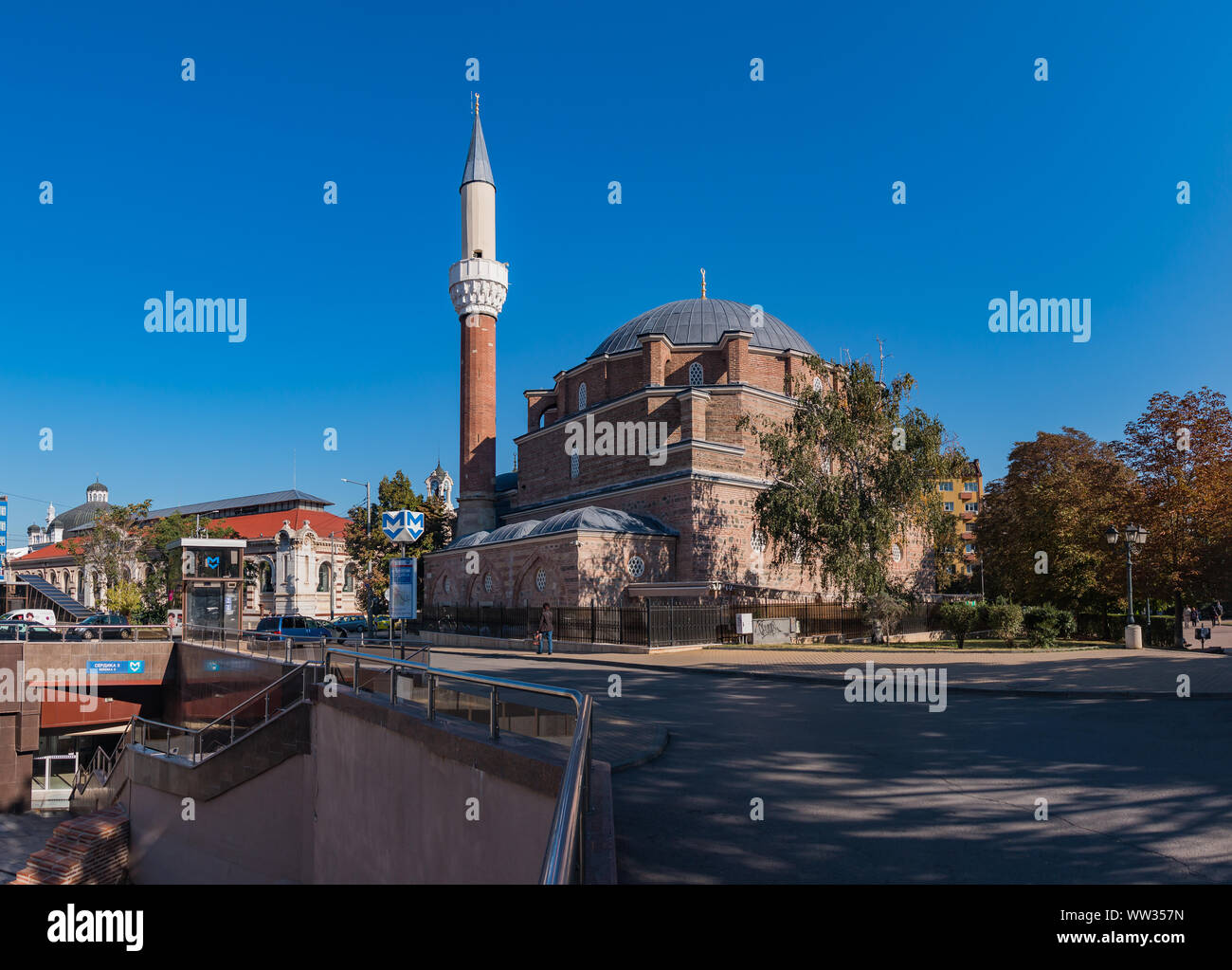 A panorama picture of the Banya Bashi mosque, in Sofia Stock Photo - Alamy