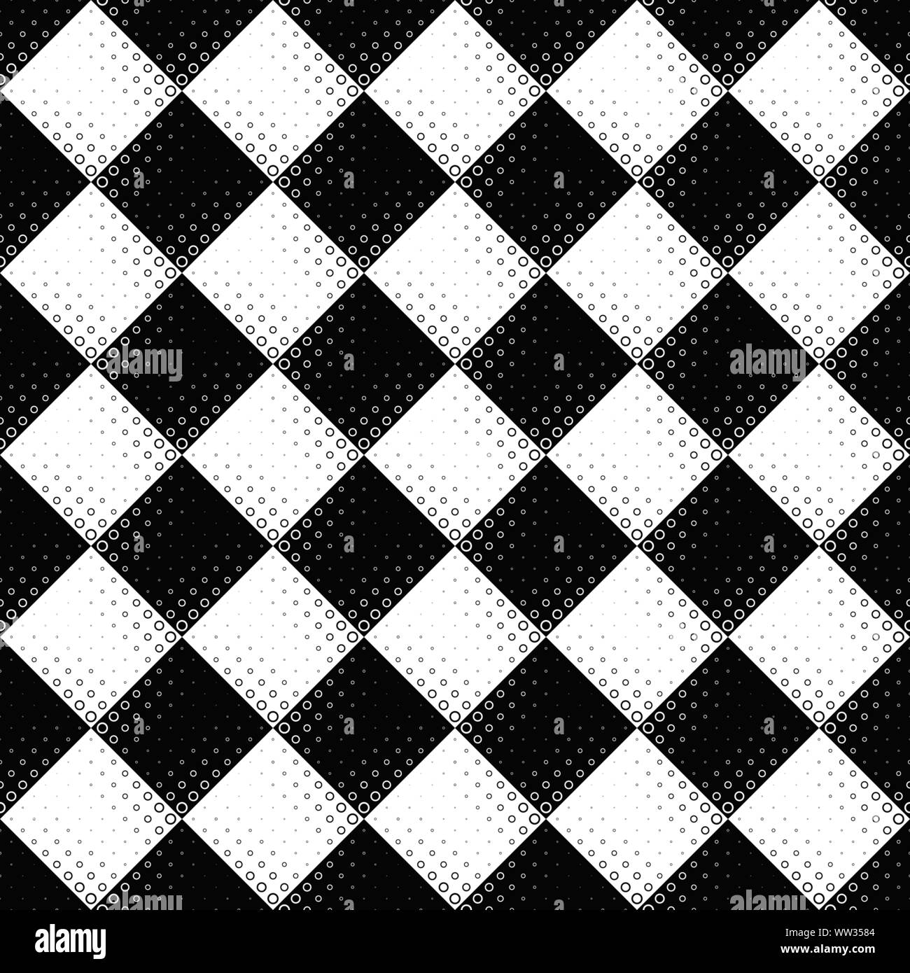 Seamless Geometrical Circle Pattern Background Design Abstract Vector