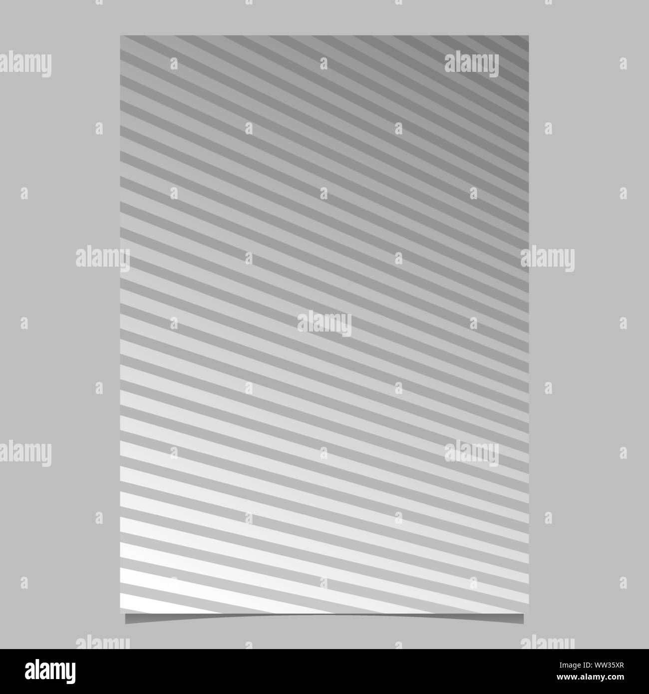 Stripe poster template design - abstract gradient vector brochure ...