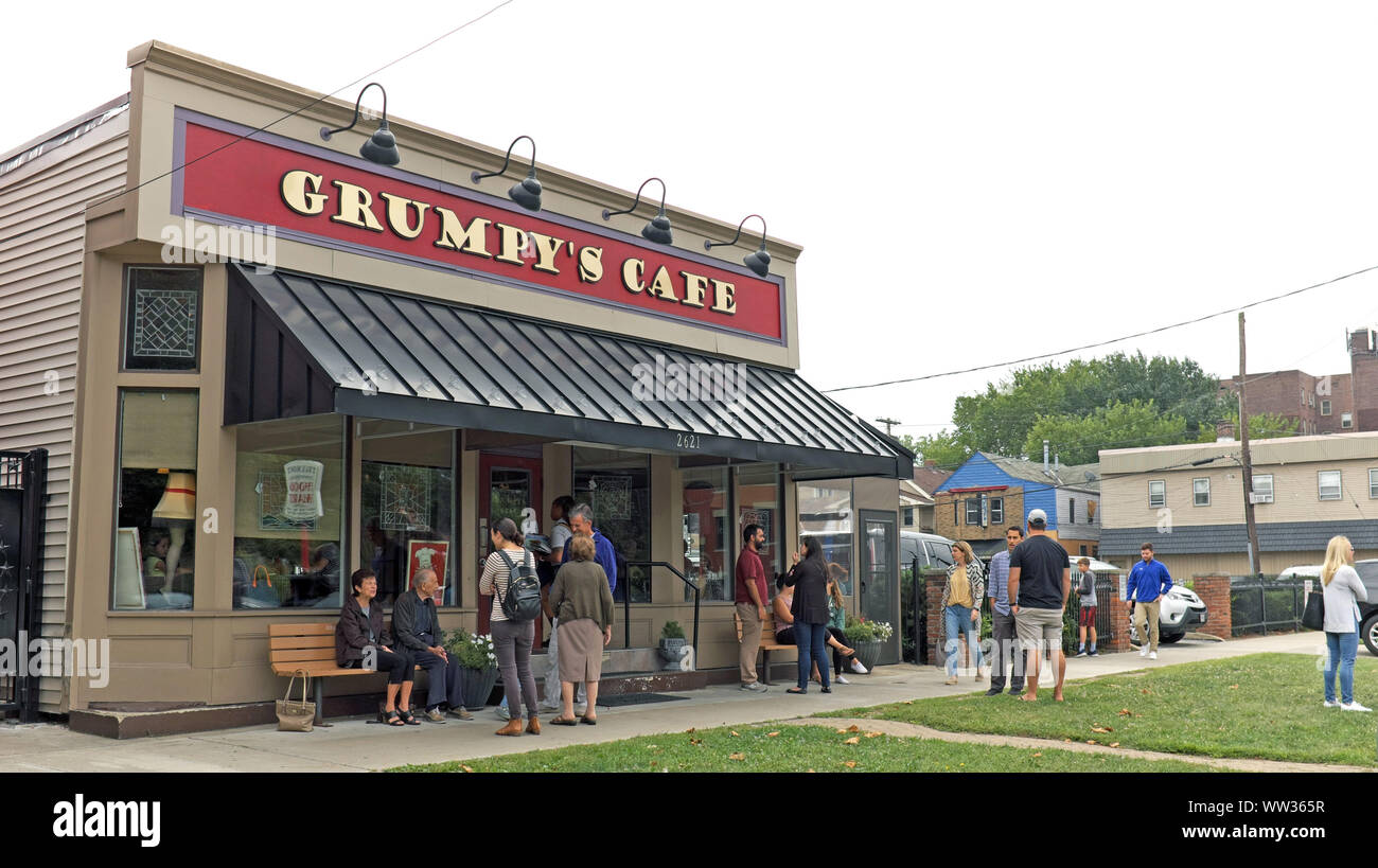 Grumpy's Cafe is a popular diner, known for its brunch, in the hipster ...