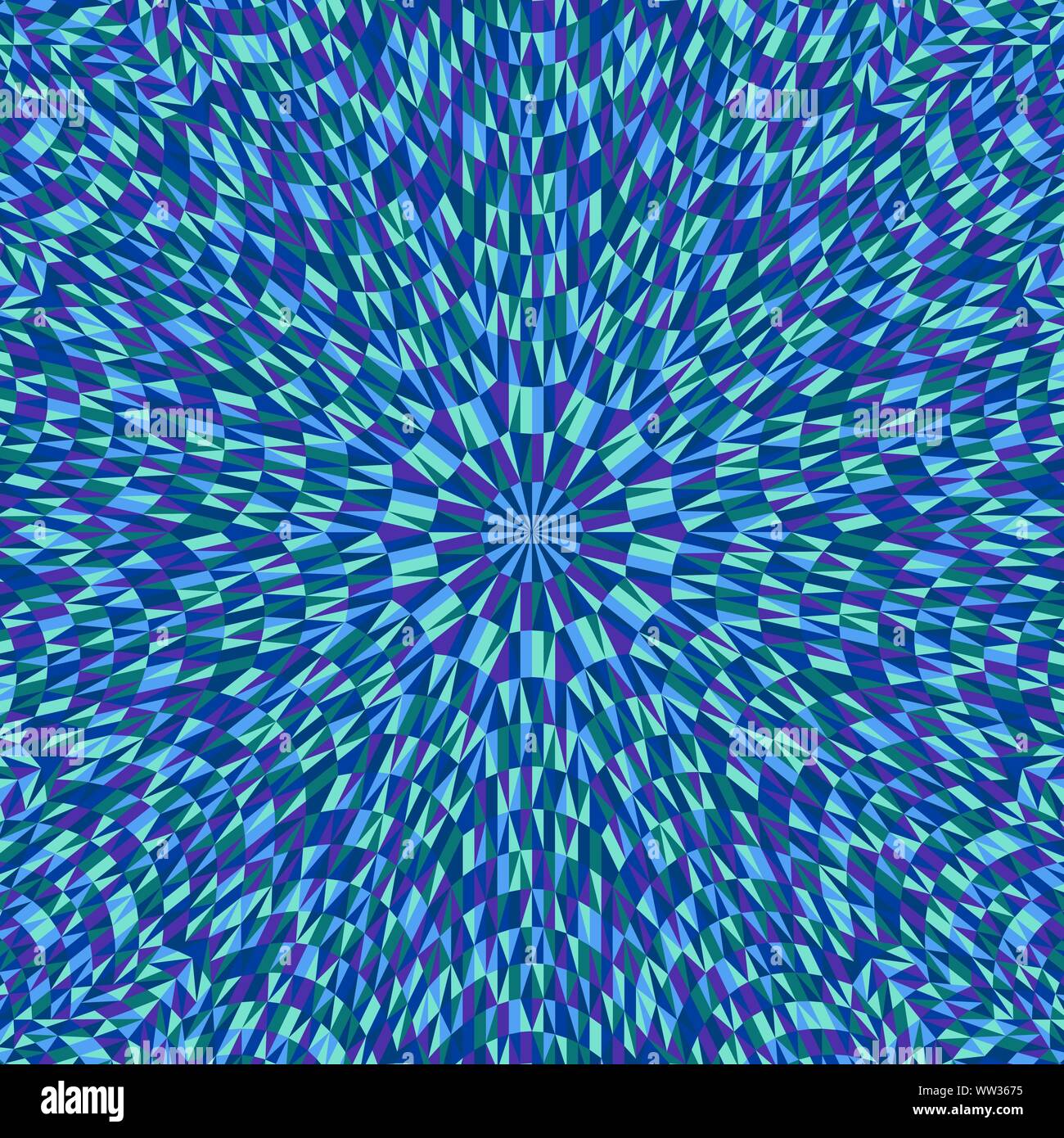 Abstract pattern background design - psychedelic circular hypnotic ...