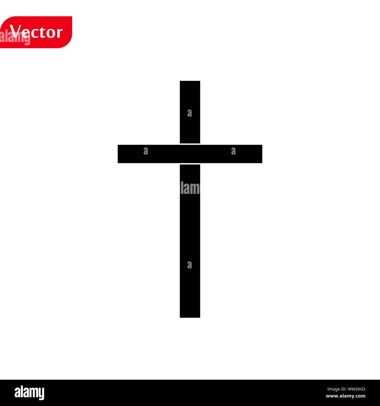 Latin cross icon. Elements of cross icon. Premium quality graphic ...