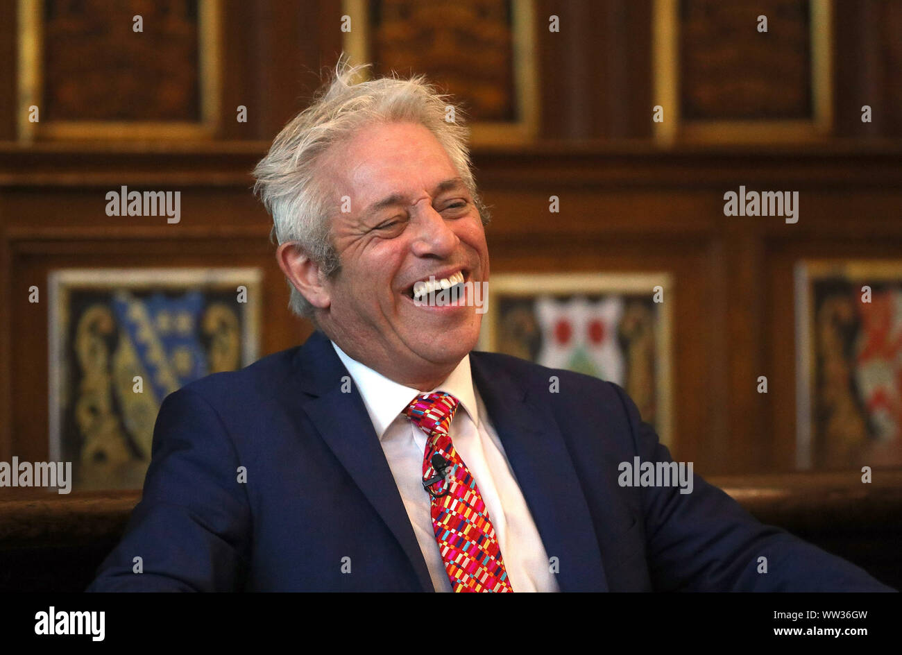Speaker of the House of Commons, John Bercow, speaking at the Sixth ...